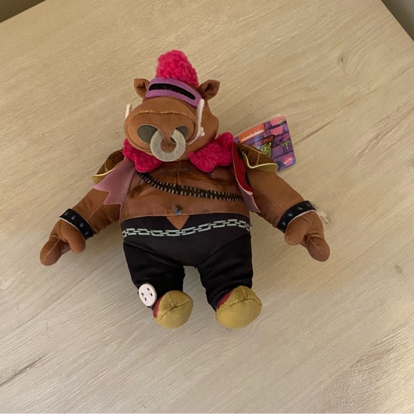Mattel | Toys | Nwt 8 Bebop Plush Pig Teenage Mutant Ninja Turtles ...